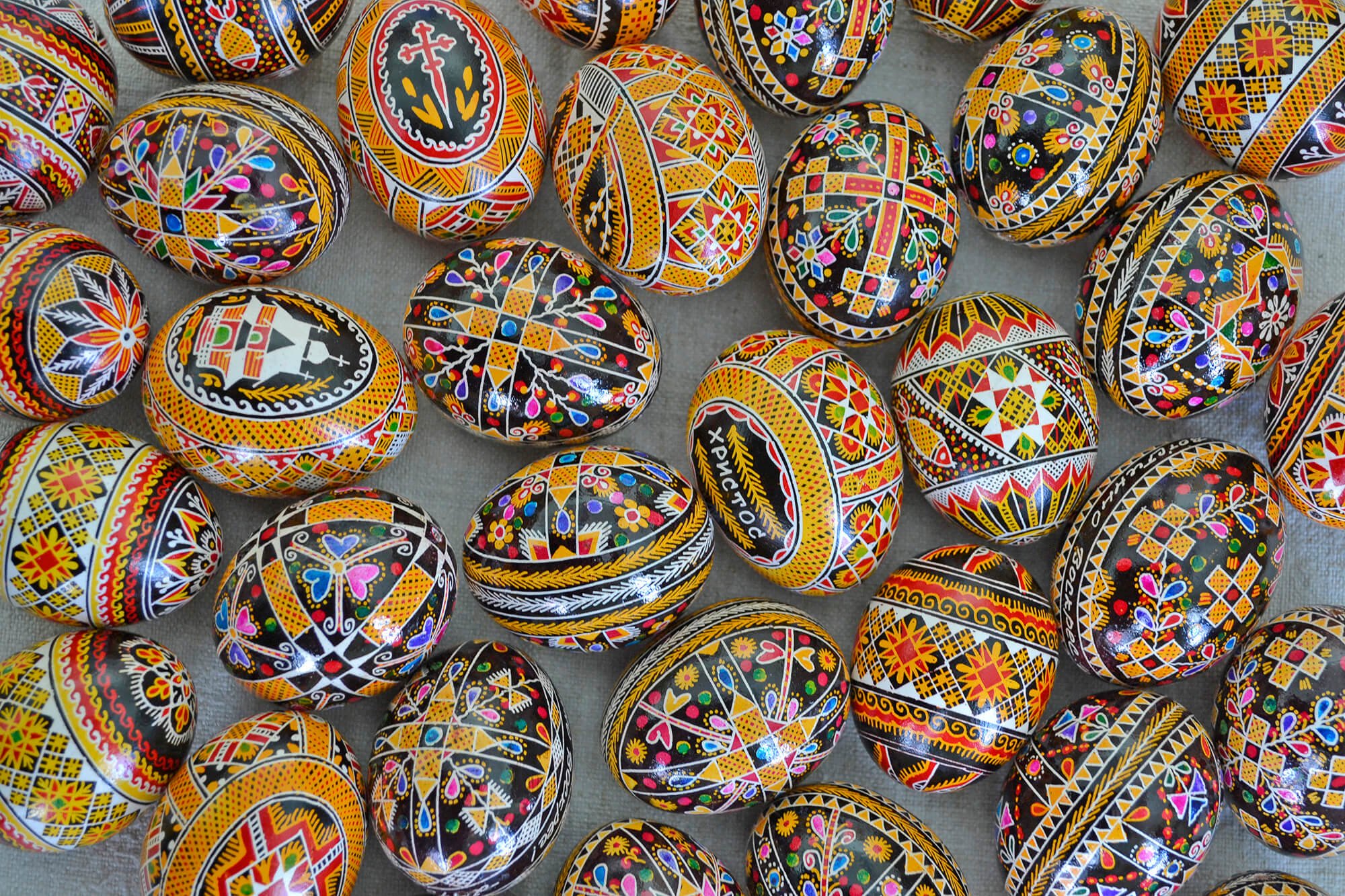 Tradition of Hutsul pysanka